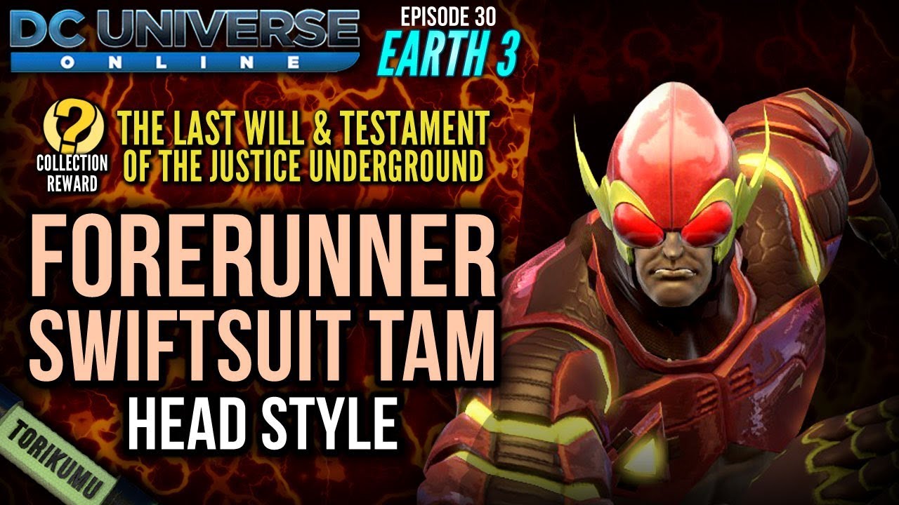 DCUO Episode 30: "Forerunner Swiftsuit Tam" Head Style (Inspired by ...