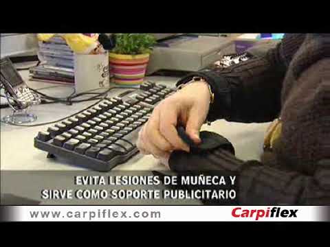Carpiflex - el reposamuñecas definitivo - YouTube