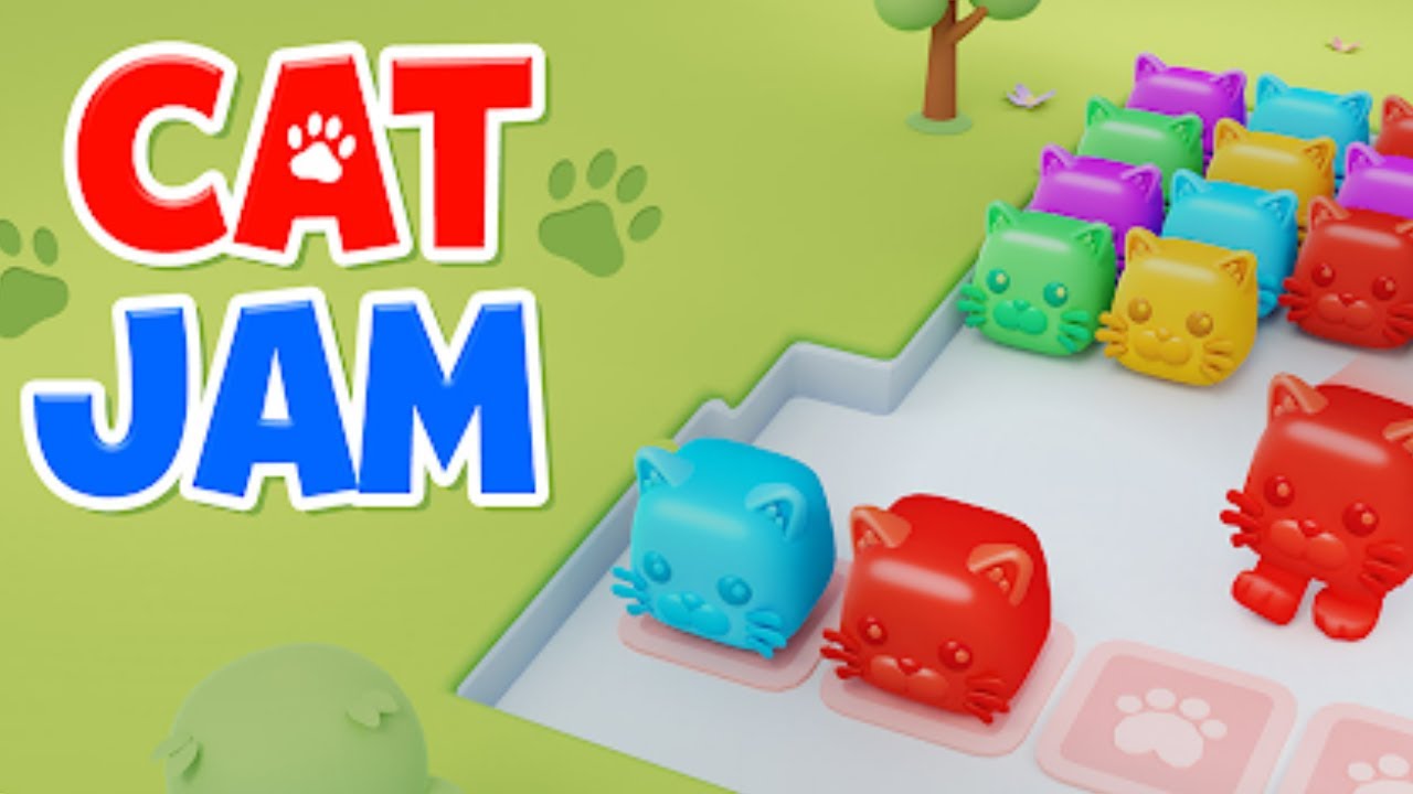 Cat Jam 3D: Block Match Game Gameplay Android Mobile - YouTube