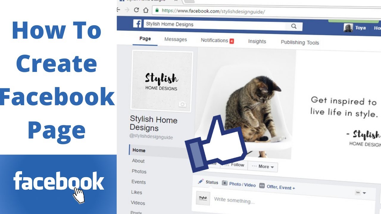 How to create Facebook Official Page for your business 👉 🤔 - YouTube
