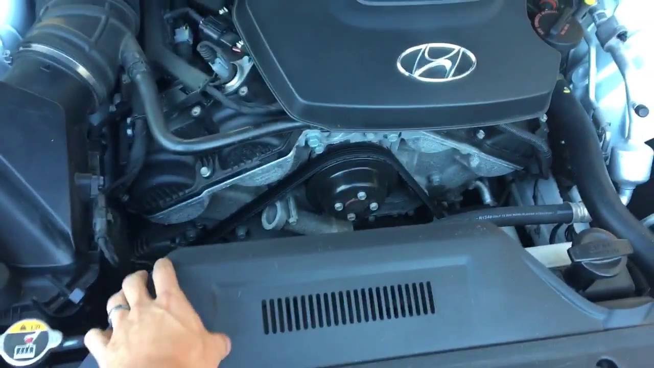 Genesis Sedan DH UR Ultra Racing 4 Point Strut Brace Review - YouTube