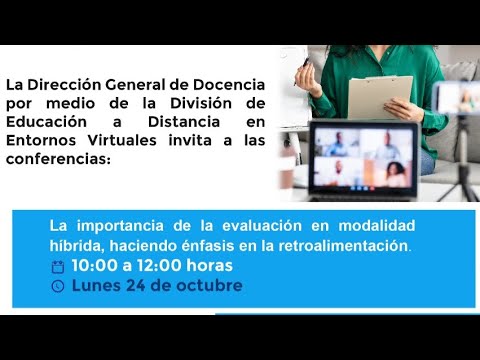 LA IMPORTANCIA DE LA EVALUACIÓN EN MODALIDAD HÍBRIDA, HACIENDO ÉNFASIS ...