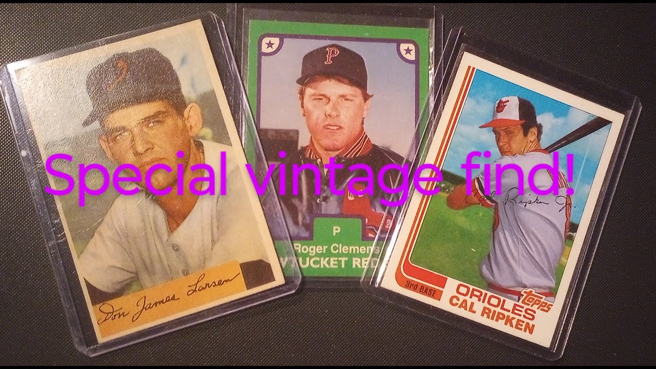 Interesting circumstances leads to a vintage baseball collection ...