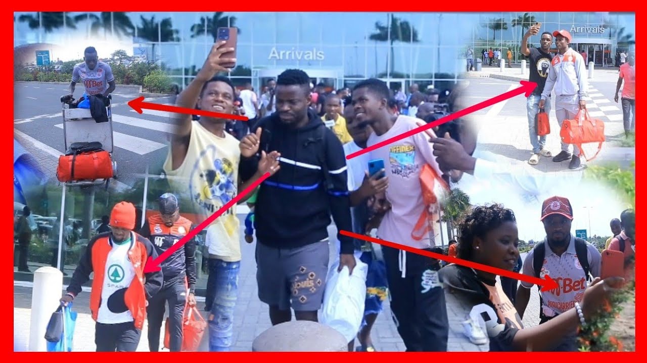 🔴#live Gumzo AIRPORT Simba AKITOKA Dubai MOSES PHIRI,CHAMA na SAIDO ...