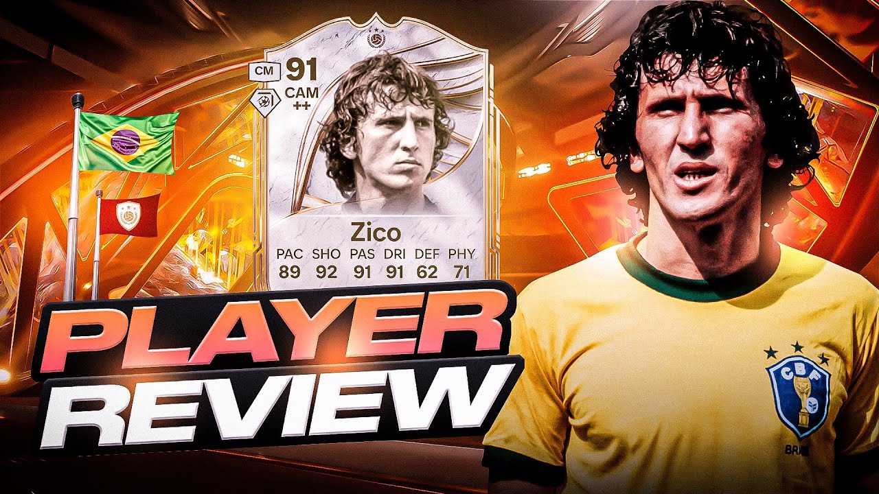91 ICON ZICO PLAYER REVIEW - EA FC 26 ULTIMATE TEAM - YouTube