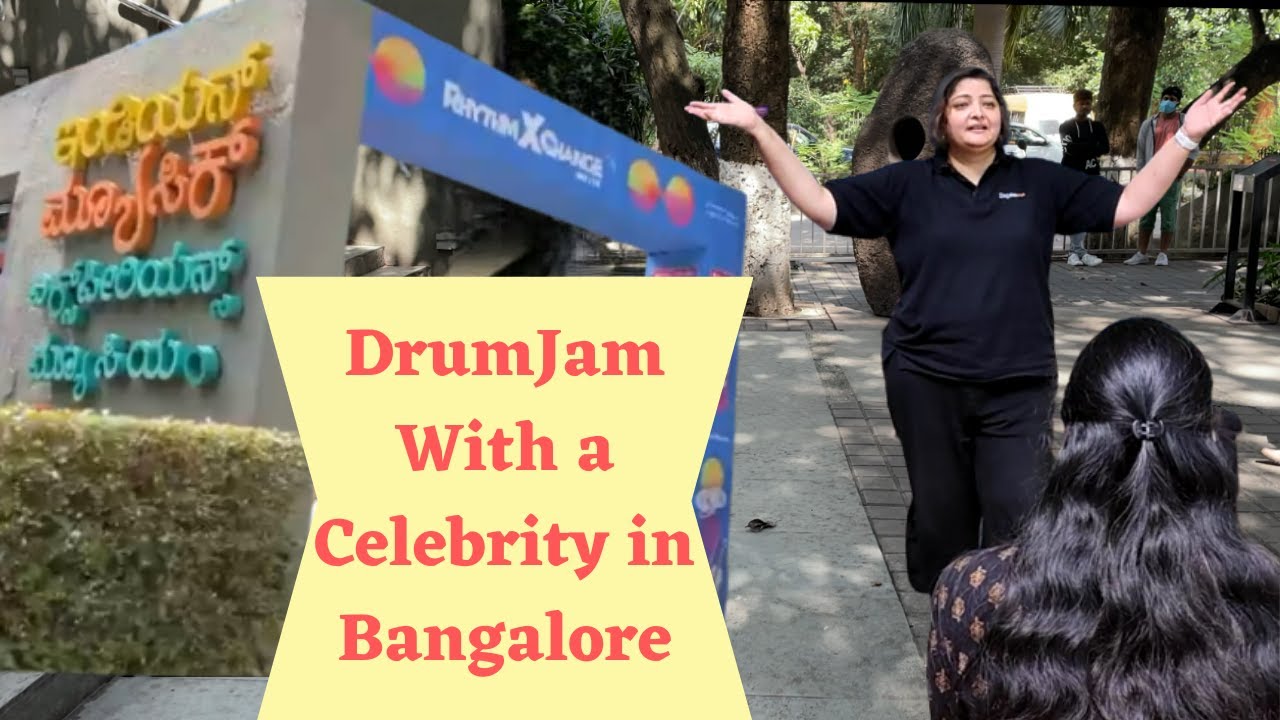 This is Why Best Drum Jam is a Must..| Celebrity Surprise in #bangalore ...