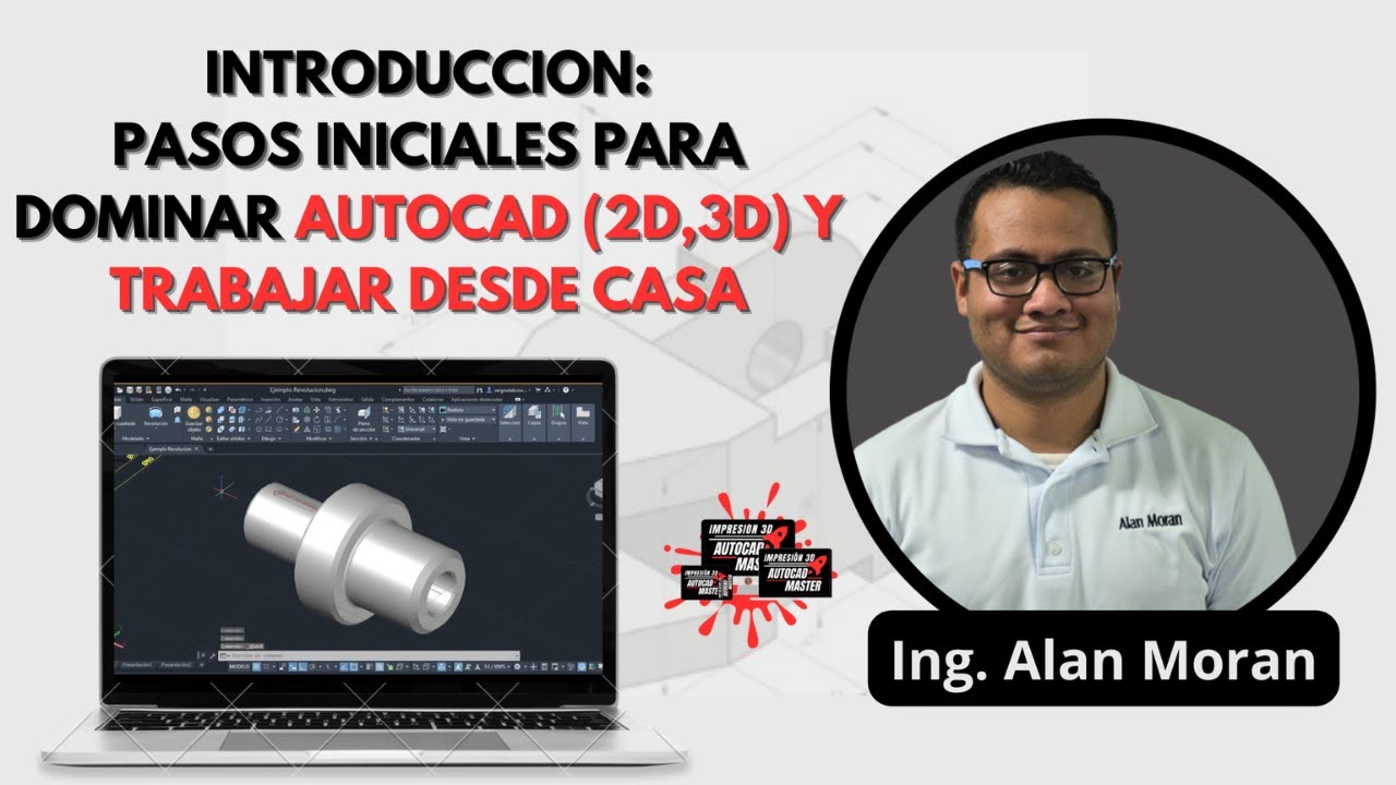 🔴Clase 1 Introducción: Pasos Iniciales Para DOMINAR AutoCAD 2D y 3D ...