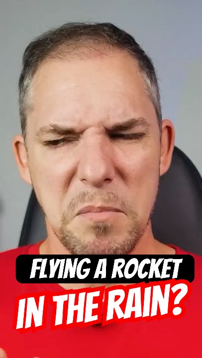 Can You Fly A Rocket When It's Raining? - YouTube