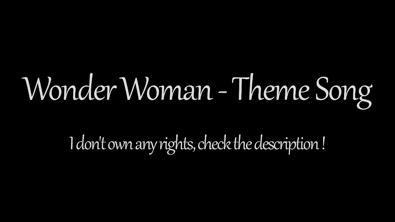 Wonder Woman - Theme Song (1 Hour) Trailer Music - YouTube