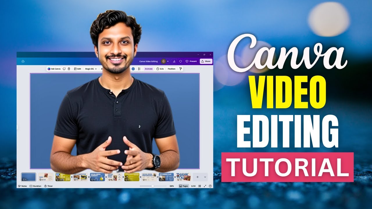 Complete Canva Video Editing Tutorial - From Zero to Pro - YouTube