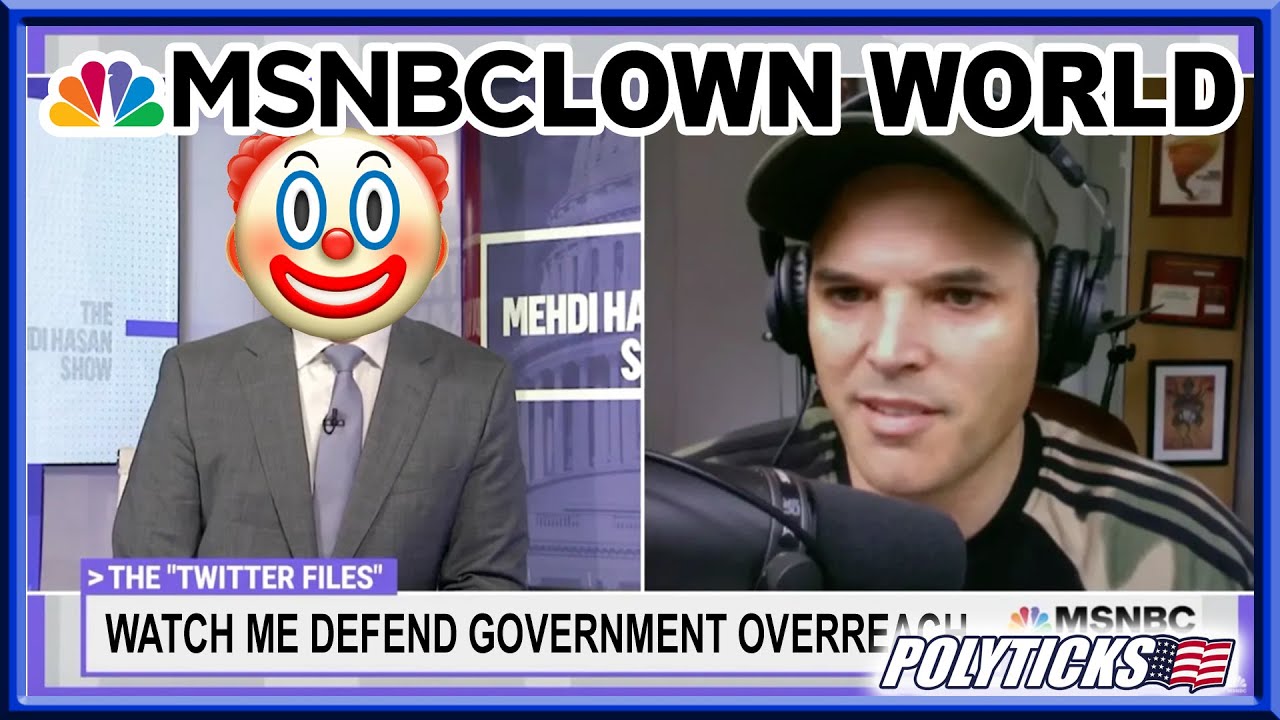 Partisan MSNBC Clown Attacks Matt Taibbi for Journalism - YouTube