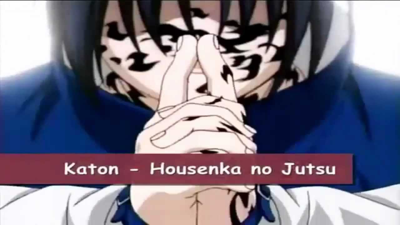 Naruto Jutsus Katon/Suiton/Doton/Fuuton/Raiton/Mokuton - YouTube