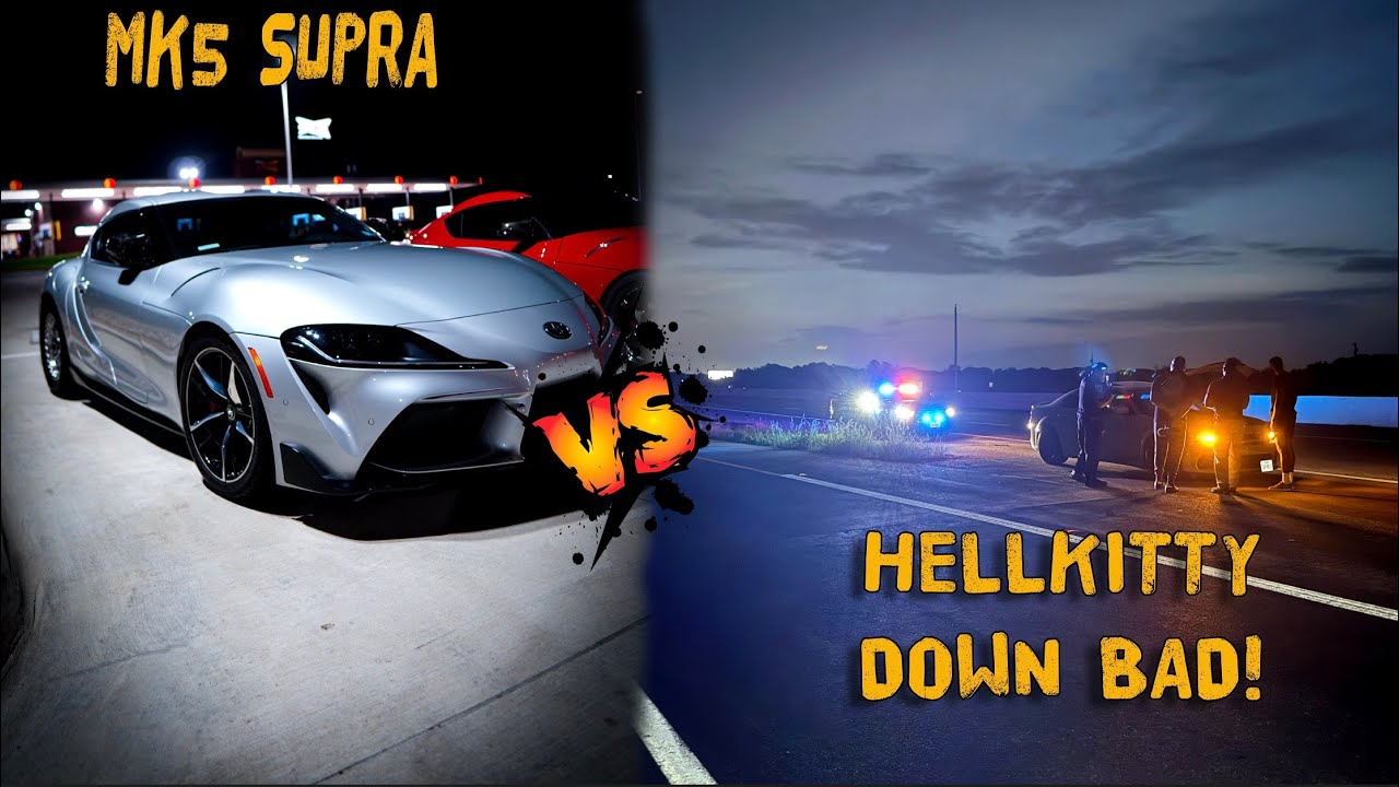HELLCAT called out MK5 Supra in the YOUTUBE Comment section! - YouTube