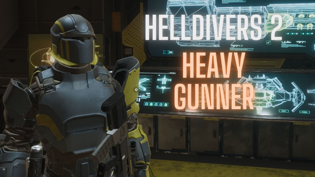 Helldivers 2 Heavy Gunner Loadout - YouTube