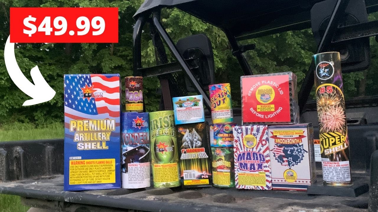These $50 of Fireworks Worth it? - YouTube