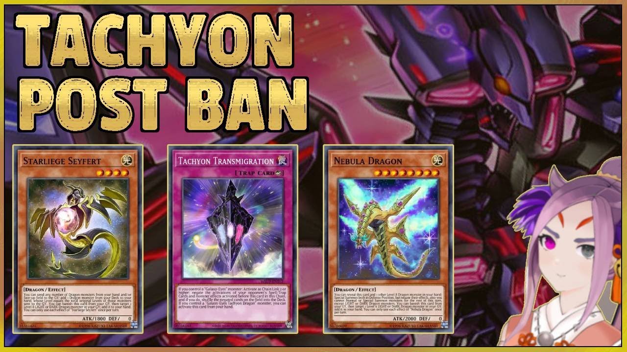 [DUEL LINKS] TACHYON POST BAN! NO TAN MALO COMO PENSABA :D [VTUBER ...