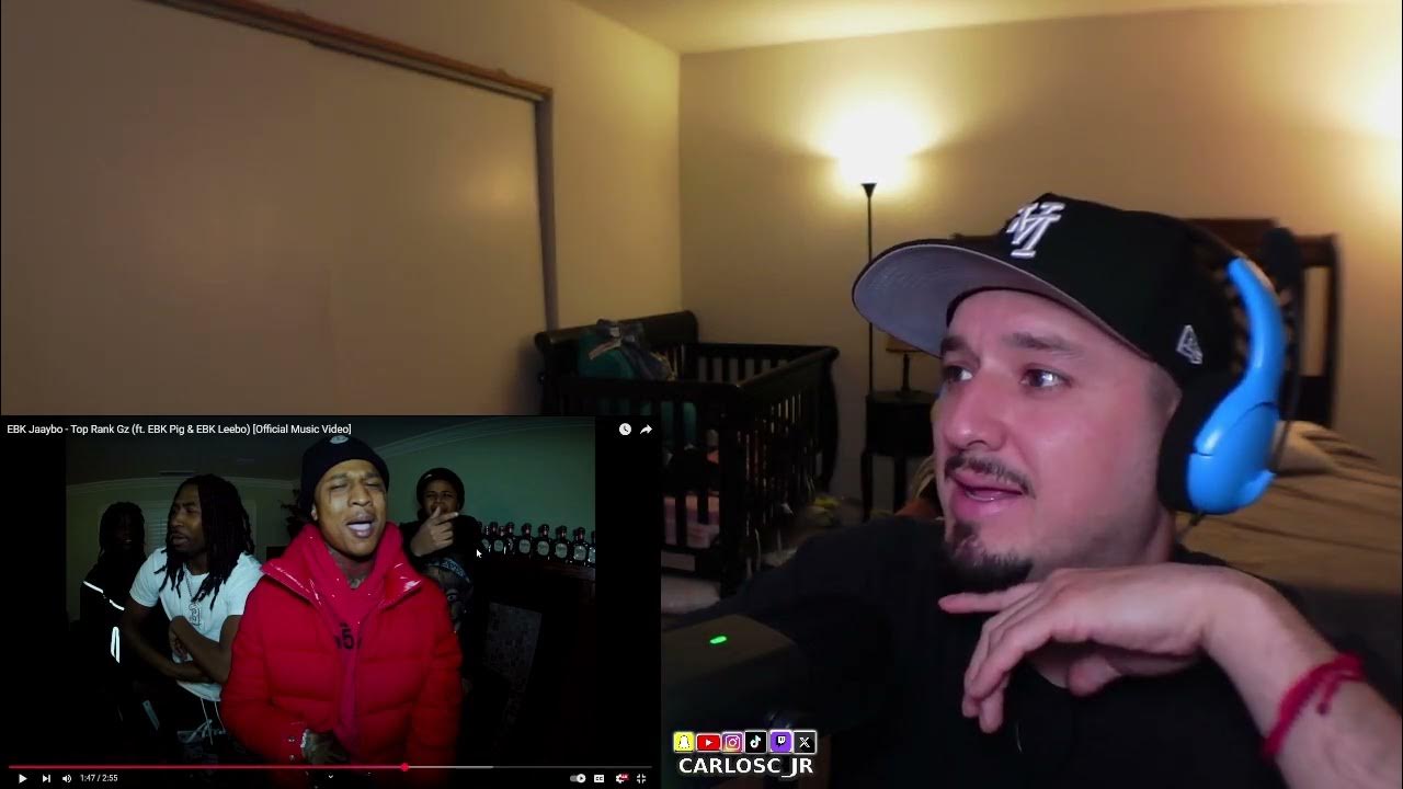 EBK Jaaybo - Top Rank Gz (ft. EBK Pig & EBK Leebo) [Official Music Video] | Carloscjr REACTION ...
