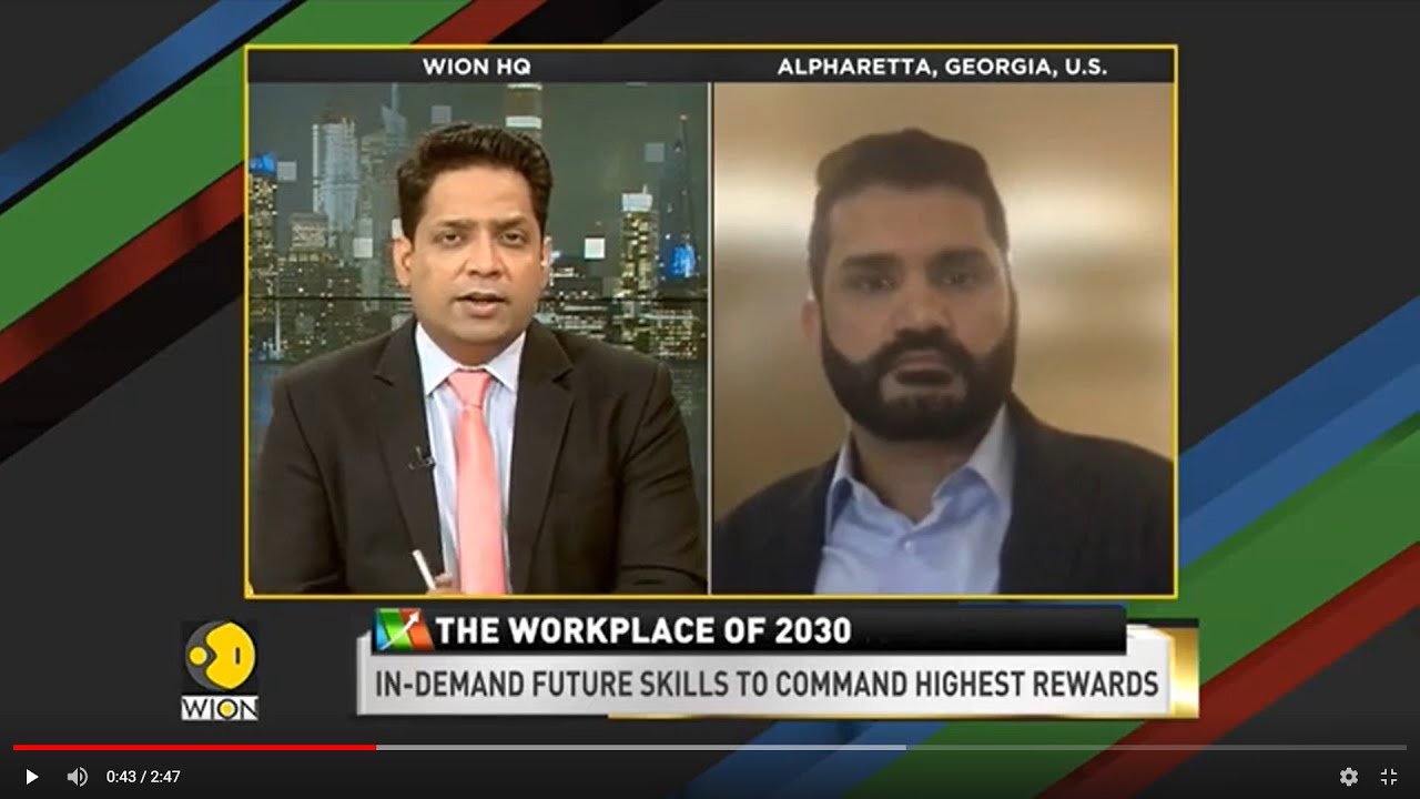 Impact of automation on jobs | Exclusive interview with WION TV ...
