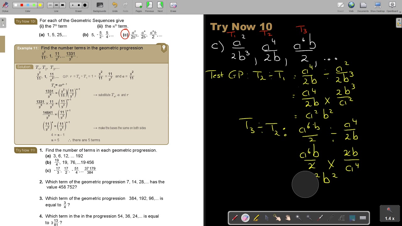 2 10 The General Term GP Part 2 - YouTube