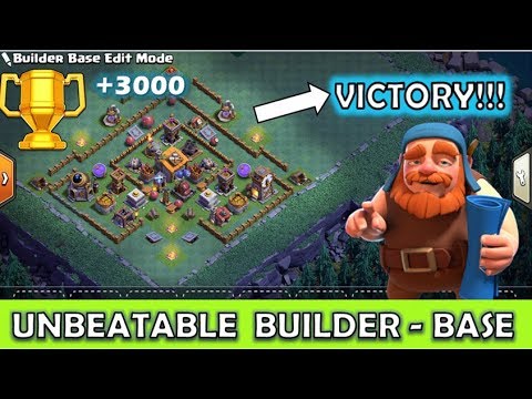BUILDER BASE 6 BEST UNBEATABLE BASE LAYOUT 2018 || ANTI WITCH ...