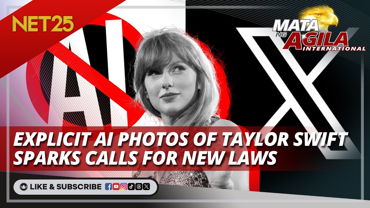 EXPLICIT AI PHOTOS OF TAYLOR SWIFT SPARKS CALLS FOR NEW LAWS - YouTube