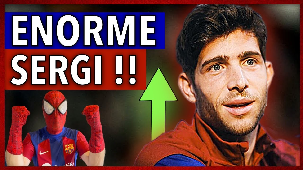 🔥¡SORPRENDENTES PALABRAS de SERGI ROBERTO antes de GANAR al REAL MADRID ...