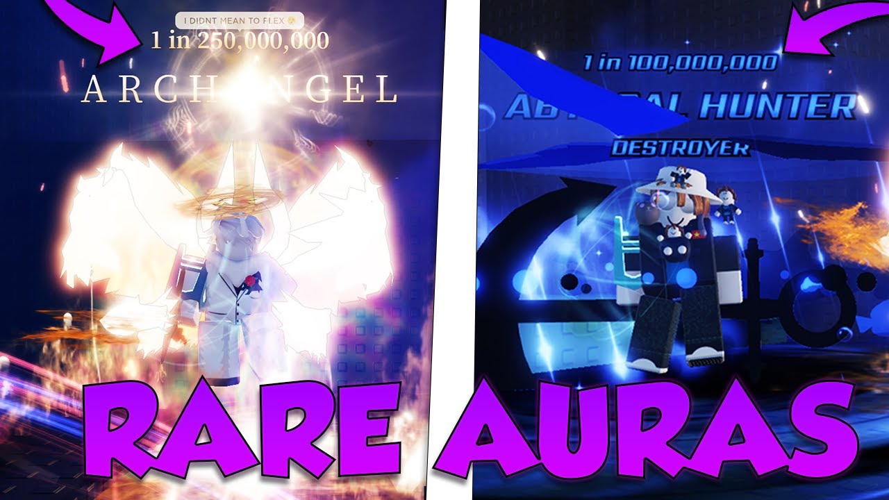The RAREST AURAS You'll Never See In Sol's Rng - YouTube
