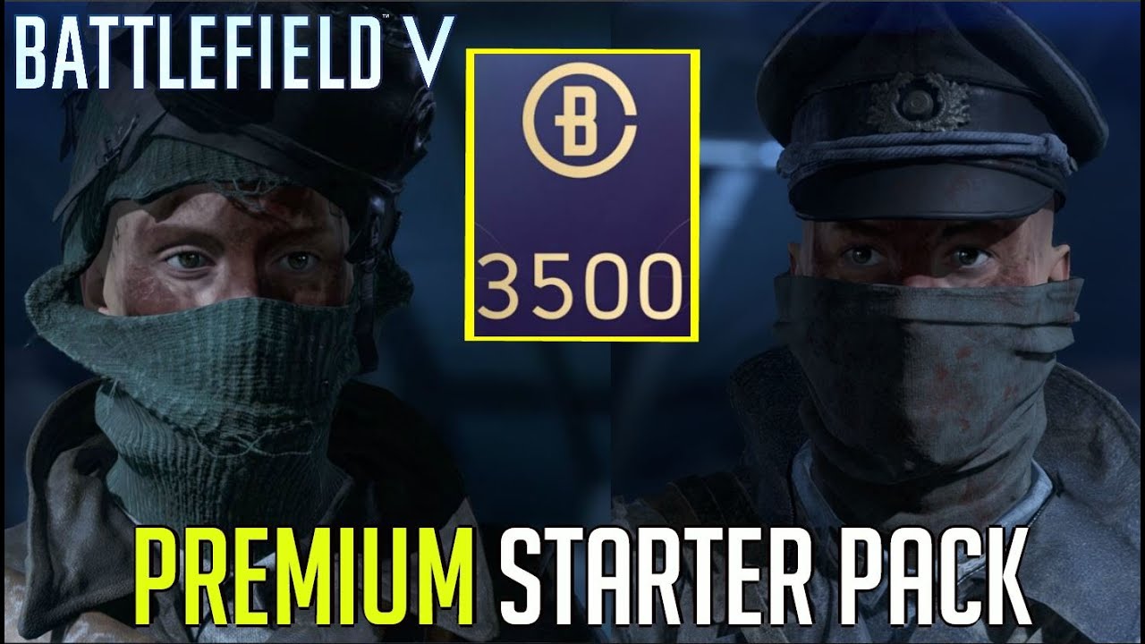 BFV - Premium Starter Pack Items! (What's inside?) - YouTube
