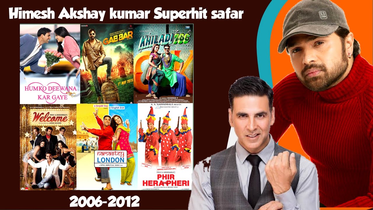 Himesh Akshay kumar Superhit songs #Akshaykumarsongs |Himesh reshamia ...