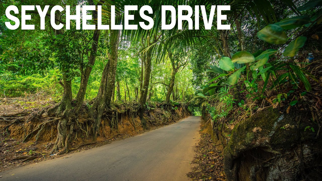 Driving the Coast Road in The Seychelles - YouTube