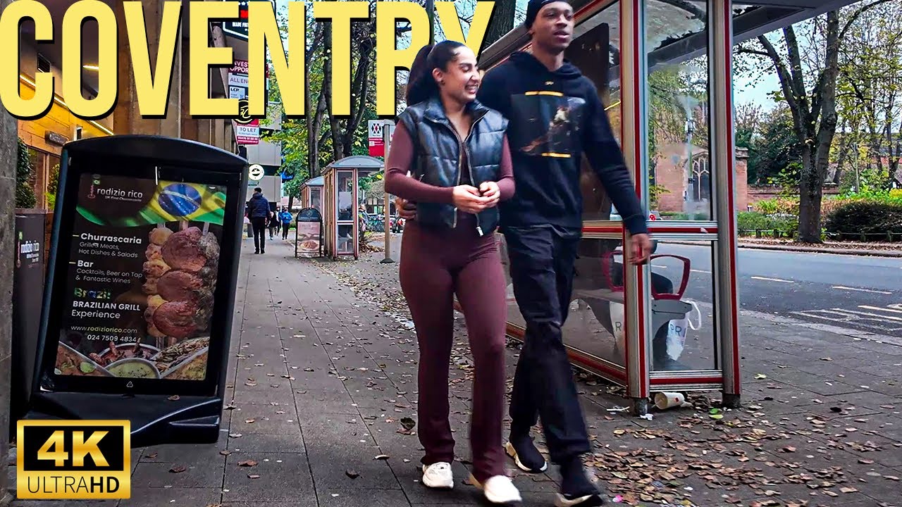 Coventry - City Tour 2024| Walking The Streets of Coventry | Central ...