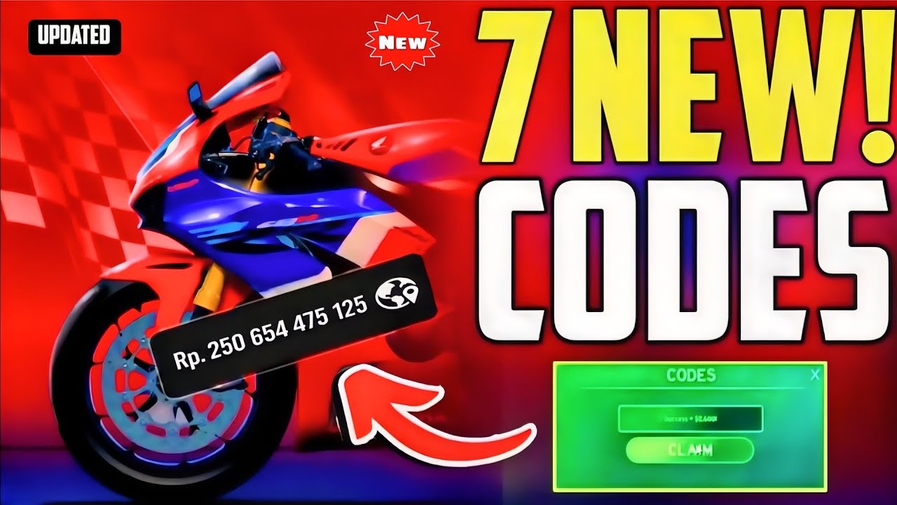 Finally⚠️UPDATE! CODES⚠️ MOTORUSH ROBLOX CODES 2025 - CODES FOR ...