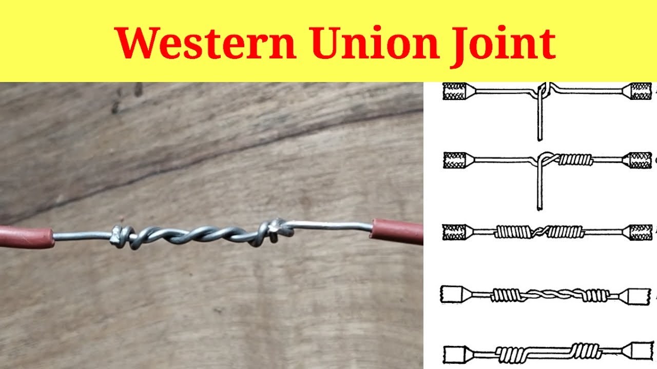 Western Union Splice | Western Union Splice | Electrical Wire Joint ...