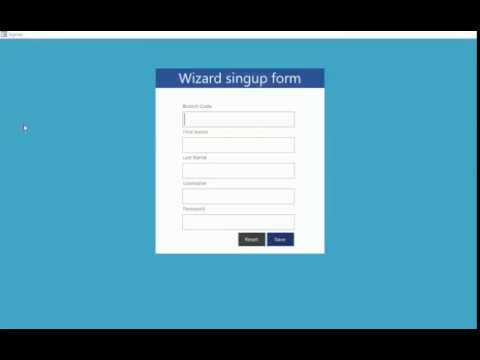 Advance signup form using MS Access | Signup | Advance | Visual Basic Code - YouTube