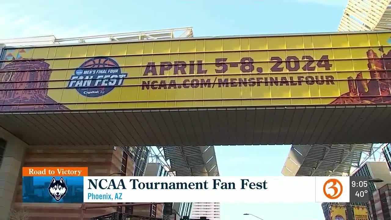 NCAA Tournament Fan Fest in Arizona - YouTube