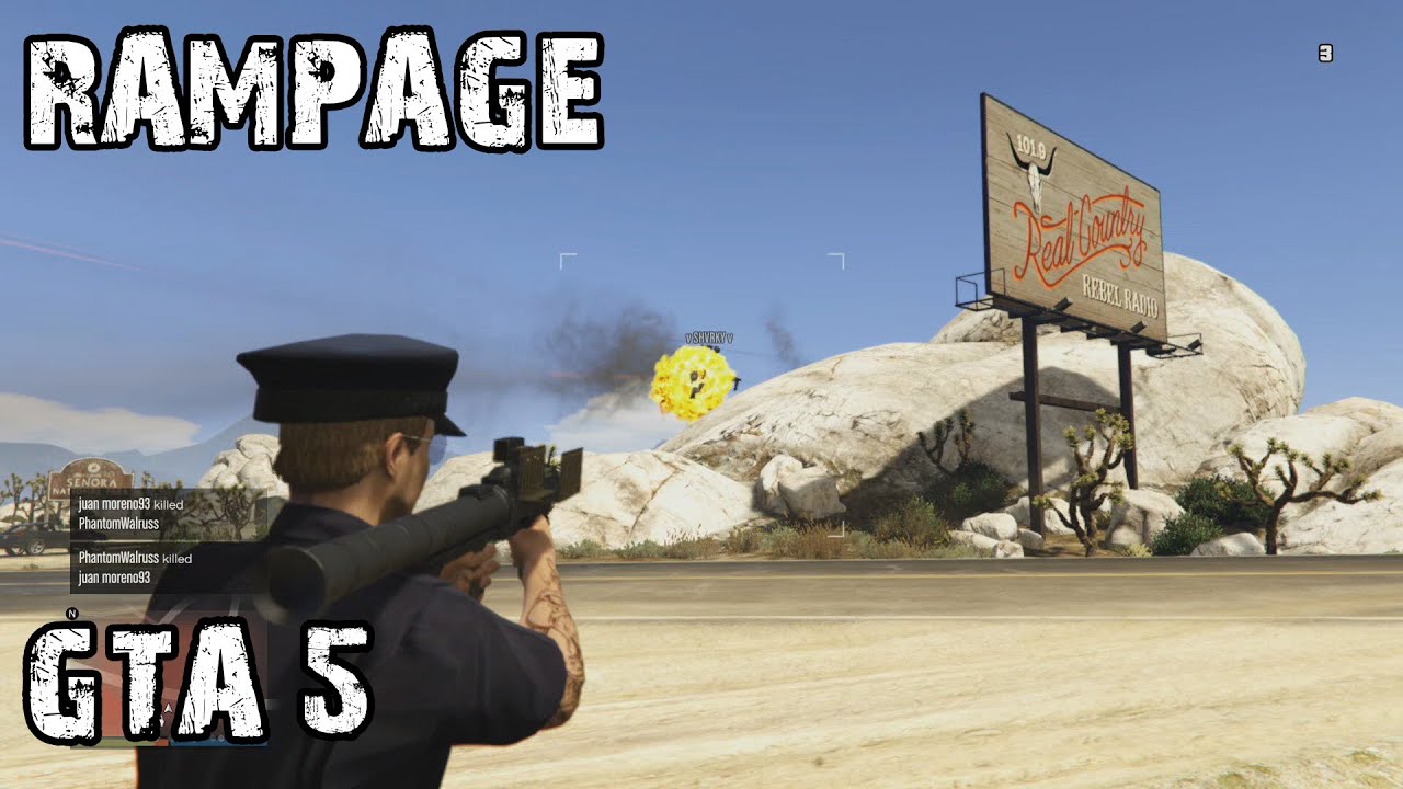 RAMPAGE │ GTA 5 - YouTube
