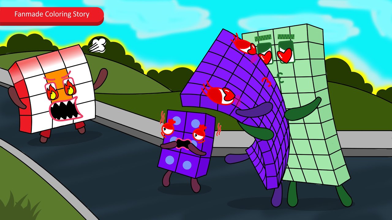 Numberblocks 40 EXPOSED For CHEATING On LOVE 💔💔 | Numberblocks Fanmade ...