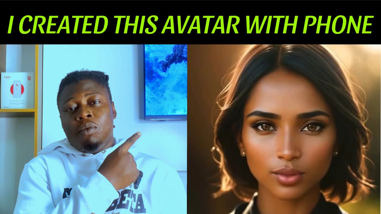 How To Create A Talking Avatar With Mobile Phone - YouTube