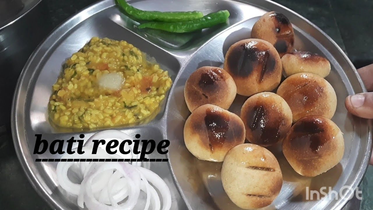Bati recipe |Simple or tasty recipe |Rajistani Bati recipe - YouTube