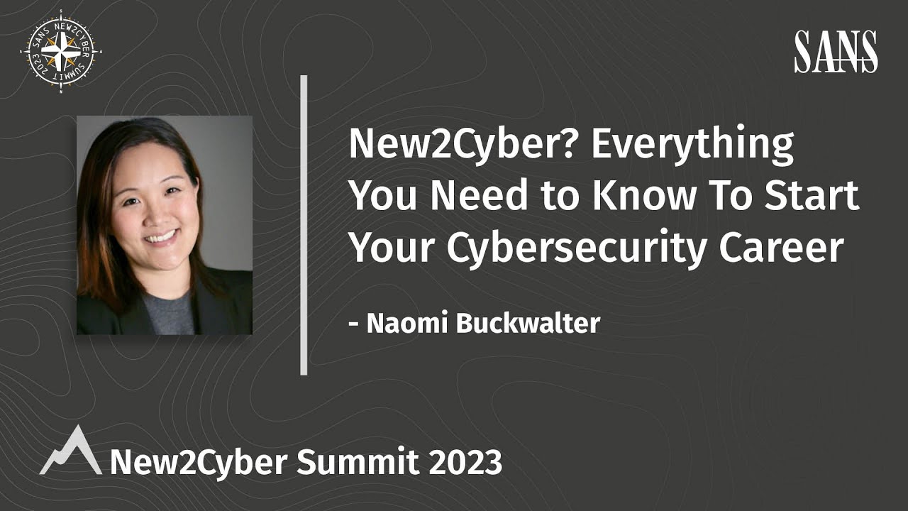 New2Cyber? Everything You Need to Know To Start Your Cybersecurity ...
