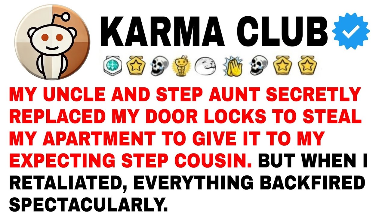 MY UNCLE AND STEP AUNT SECRETLY REPLACED MY DOOR LOCKS TO STEAL MY ...