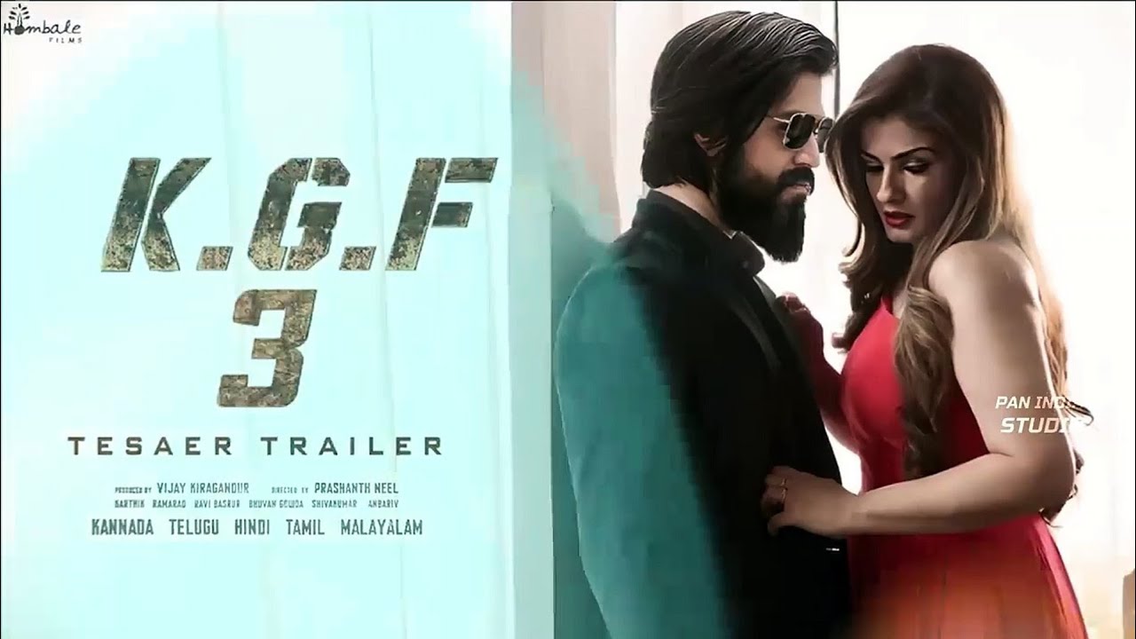 KGF 3 Official Trailer ll KGF Chapter 3 ll Yash ll Prabhas ll Prashanth ...