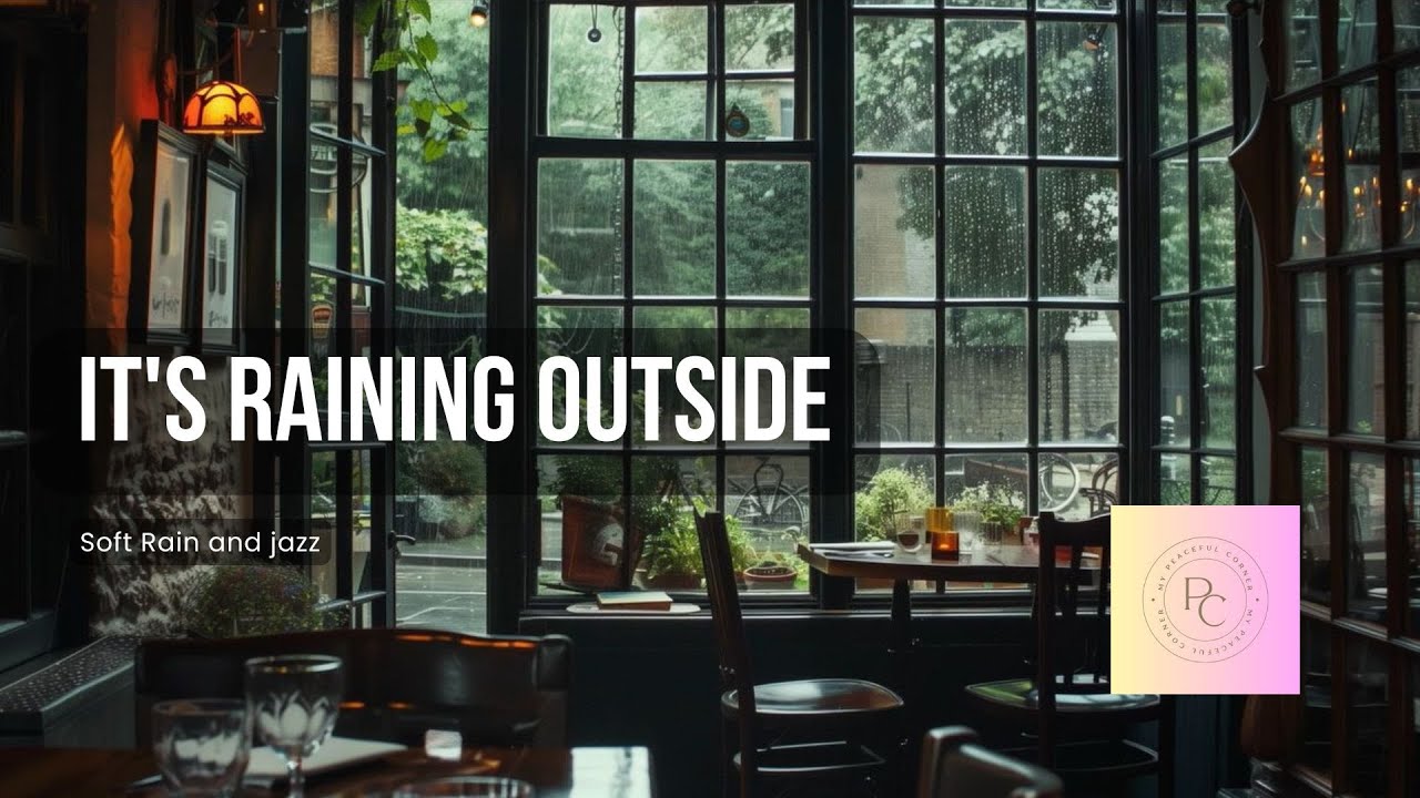 it's raining outside #rain #coffee - YouTube