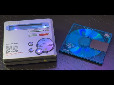 Sony MZ-R70 Minidisc walkman overview - YouTube