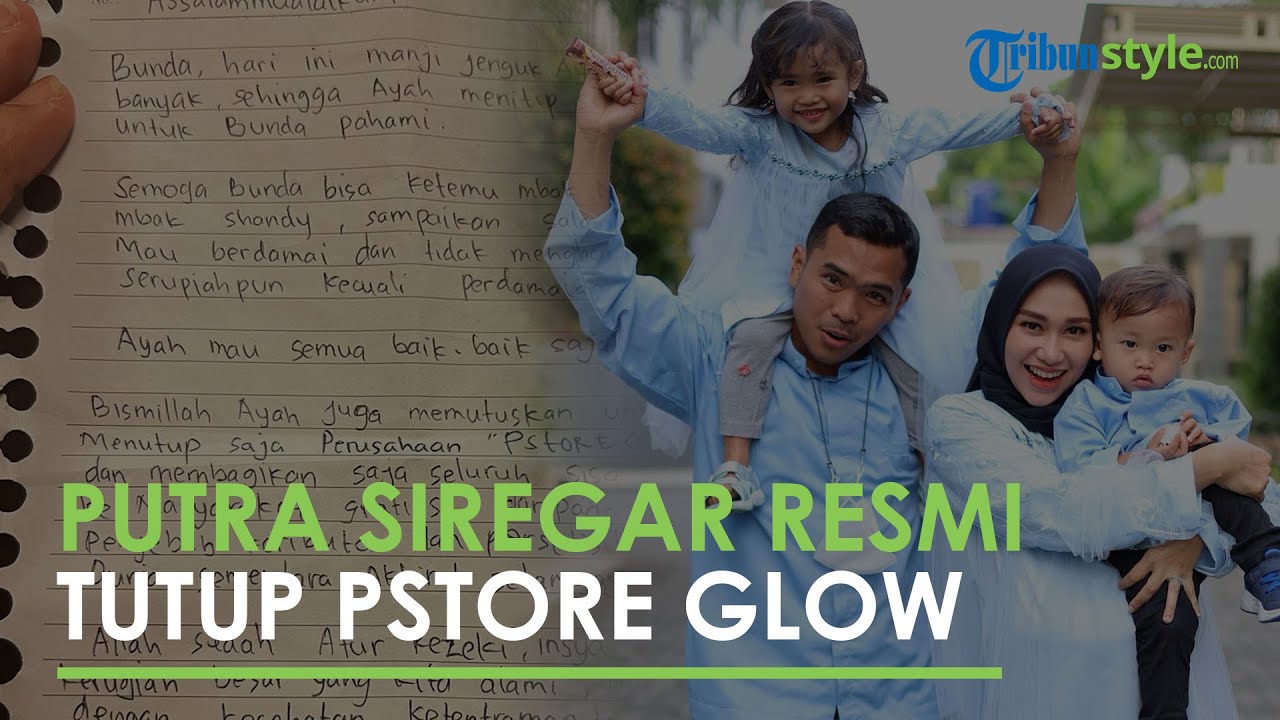 Putra Siregar Resmi menutup Bisnis Skincare PStore Glow untuk ...