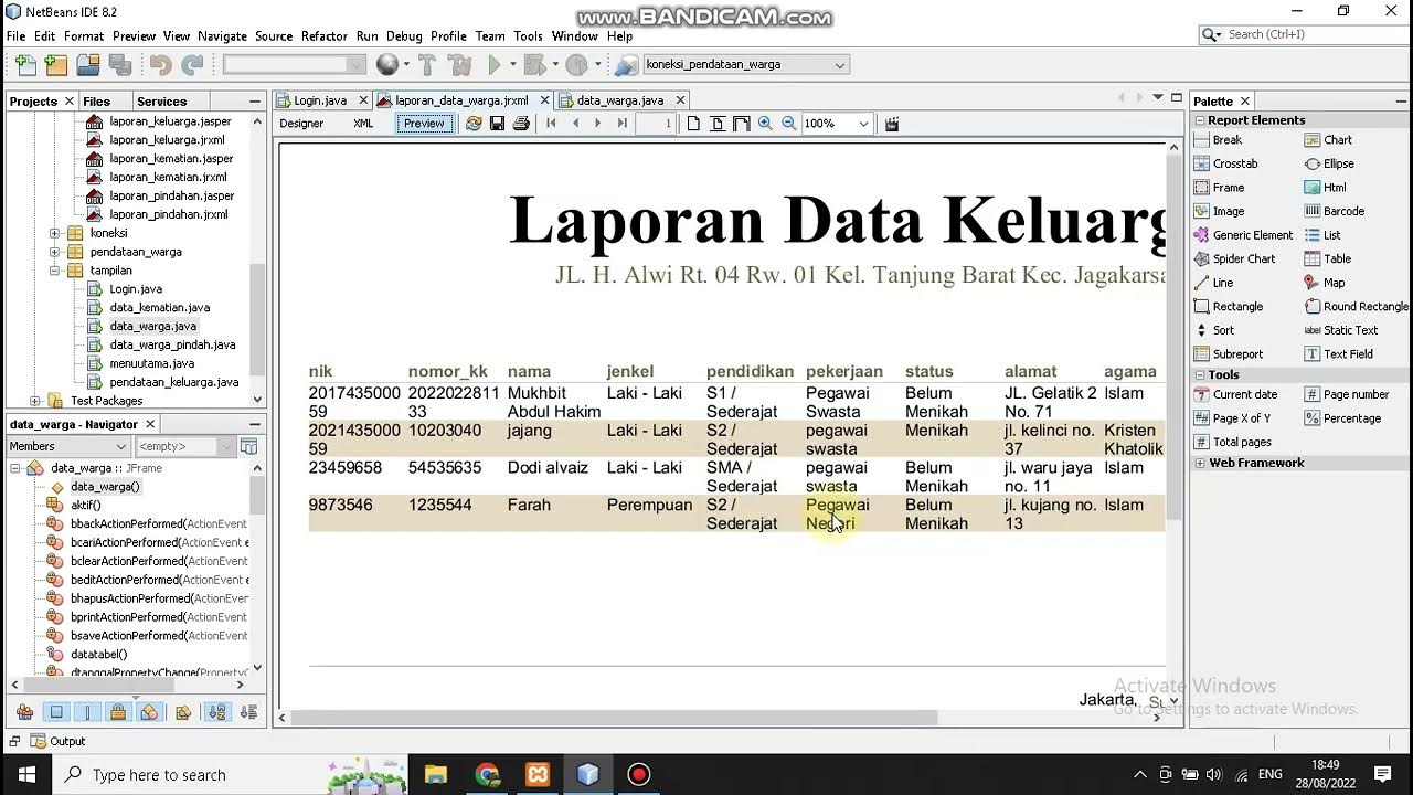 Cara Ubah Format TGL Di Netbeans Jadi B, Indonesia - YouTube