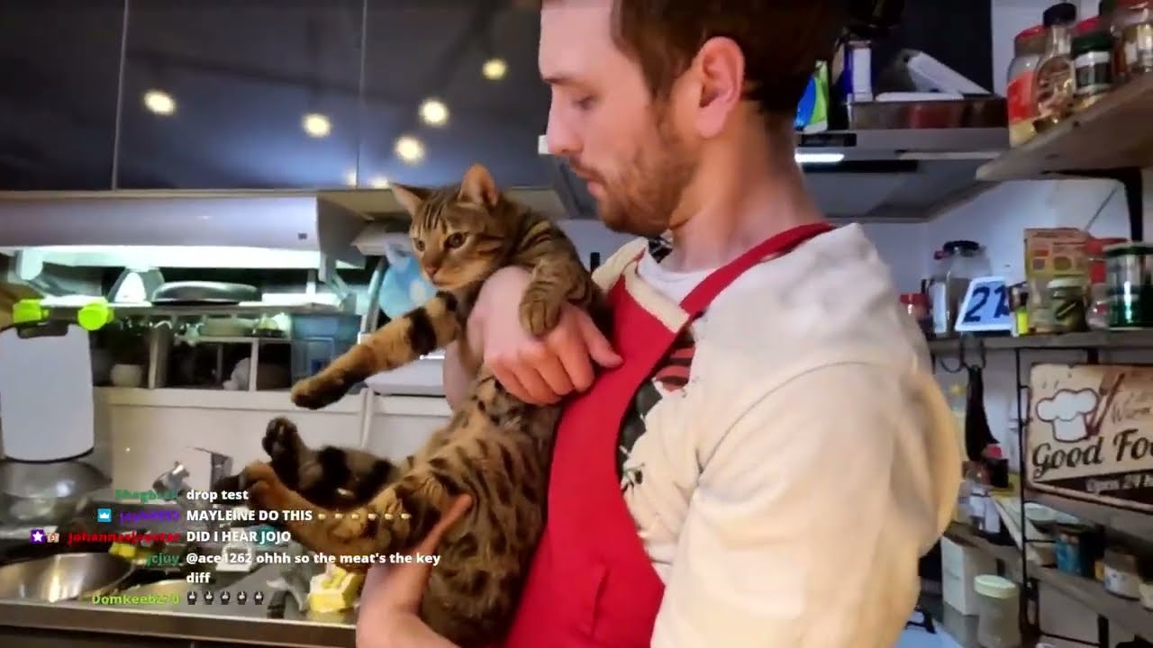 CDawgVA holds an adorable Cat! - YouTube