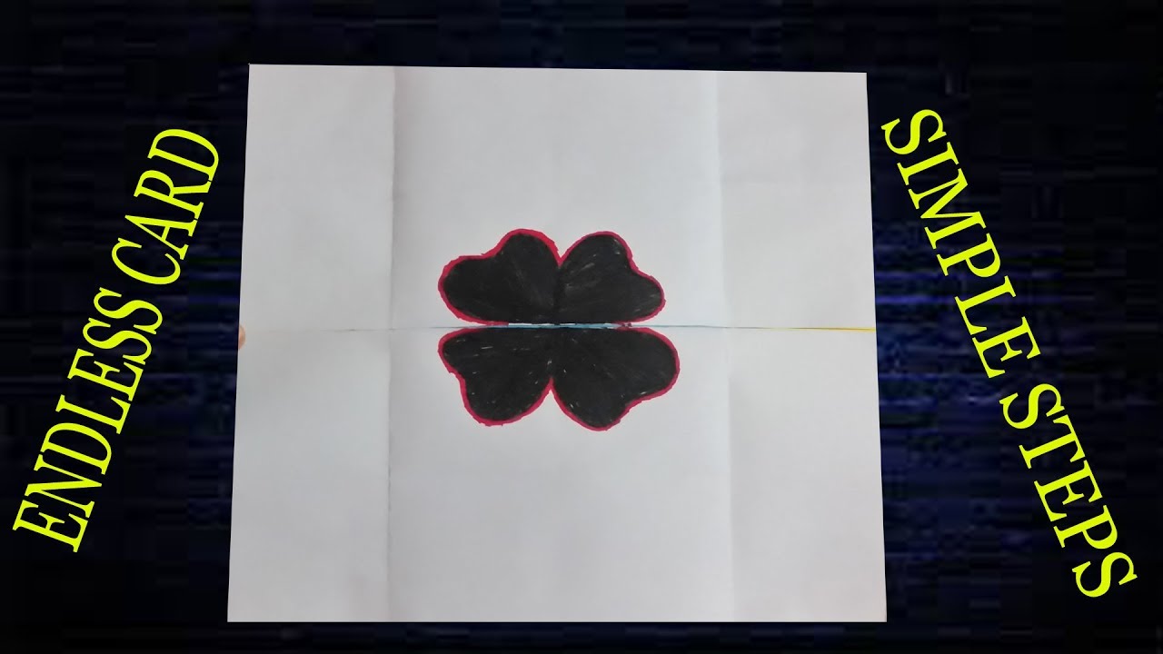 DIY - Never Ending card- Easiest Way (INFINITY FLIPPER)) - YouTube