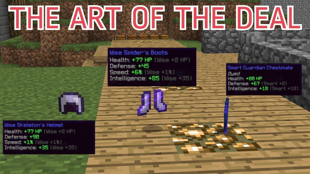 The greatest trade deal in the history of trade deals (Hypixel Skyblock ...