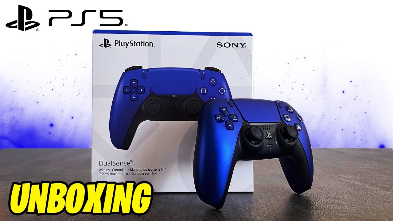 UNBOXING DUAL SENSE "COBALT BLUE" - Darian Gameplays - YouTube